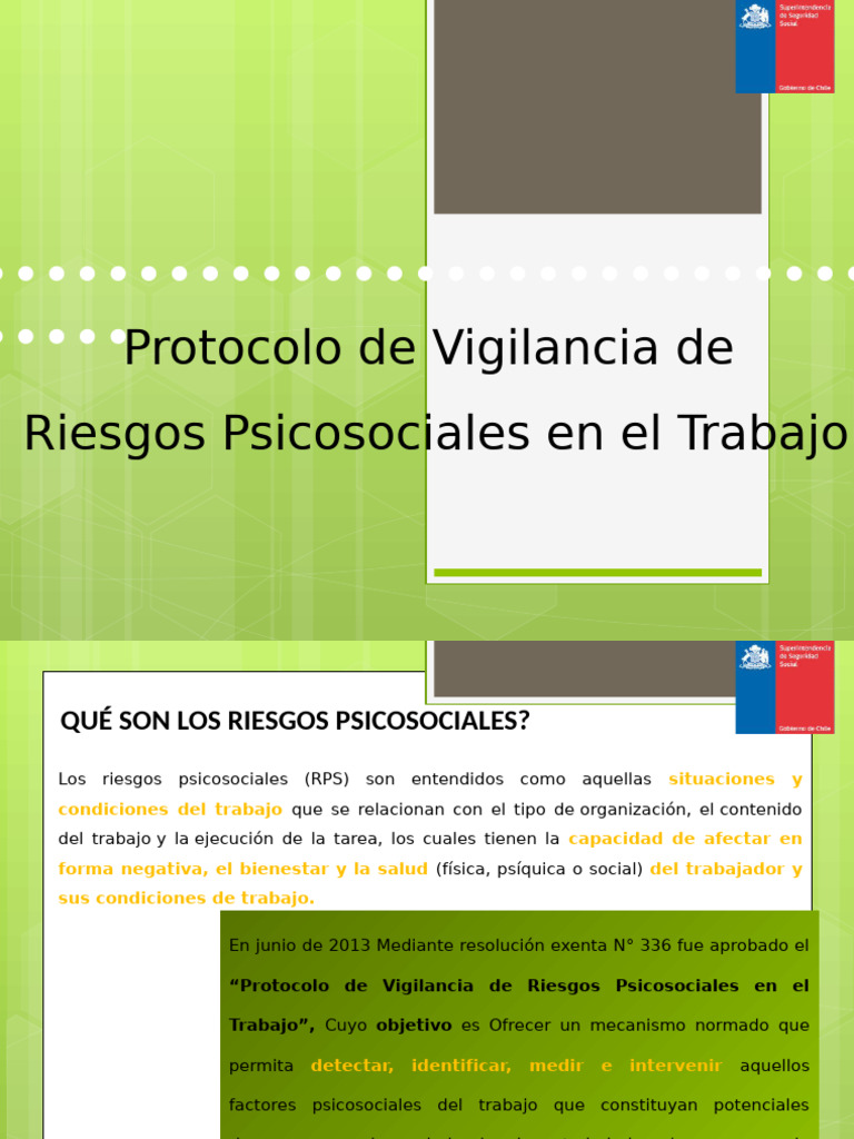 Riesgos-Psicosociales OBRA | PDF | Cuestionario | Salud mental
