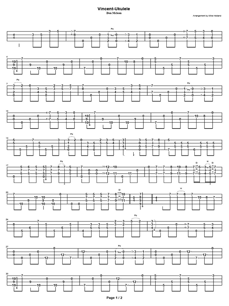 Vincent Ukulele | PDF