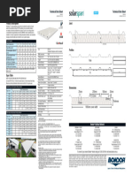 BRUCHA - Roof Sandwich Panels Data Sheet | PDF | Roof | Building Insulation