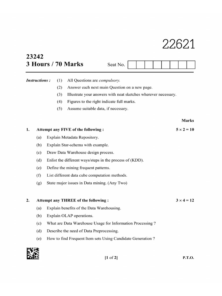 Question Paper | PDF