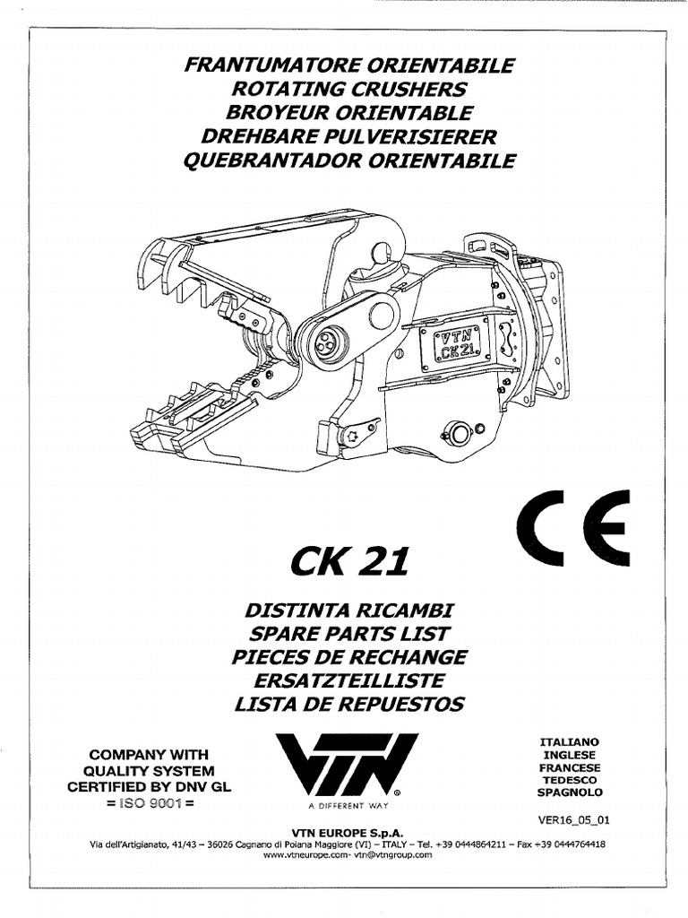 Demoledor CK21 | PDF