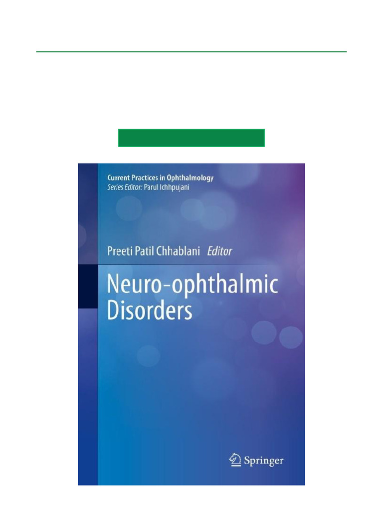 Neuro Ophthalmic Disorders Fast Ebook Download | PDF | Multiple Sclerosis | Magnetic Resonance ...