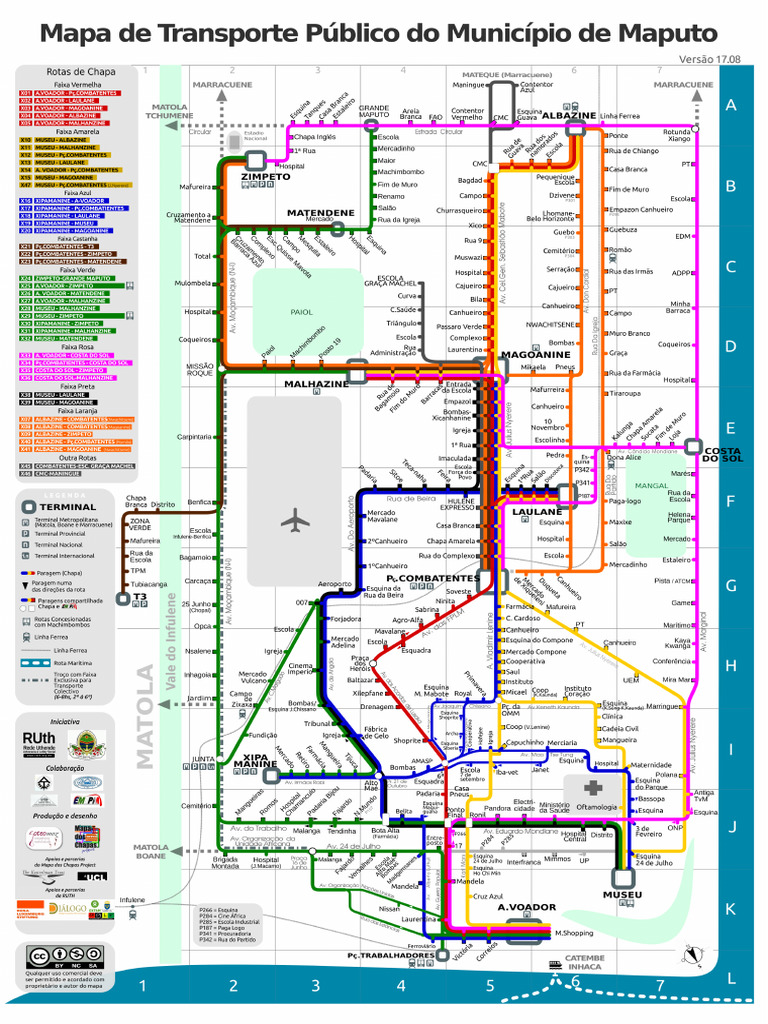 MAPA TRANSPORTES MAPUTO Frente-Verso A3 300ppp 17.08 | PDF