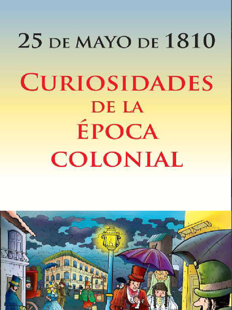 Curiosidades de la epoca colonial | PDF