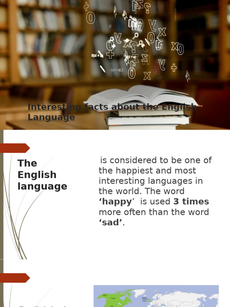 Facts About English | PDF | English Language | Phonetics