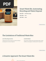 Smart Waste Segregation System Overview | PDF | Waste | Automation