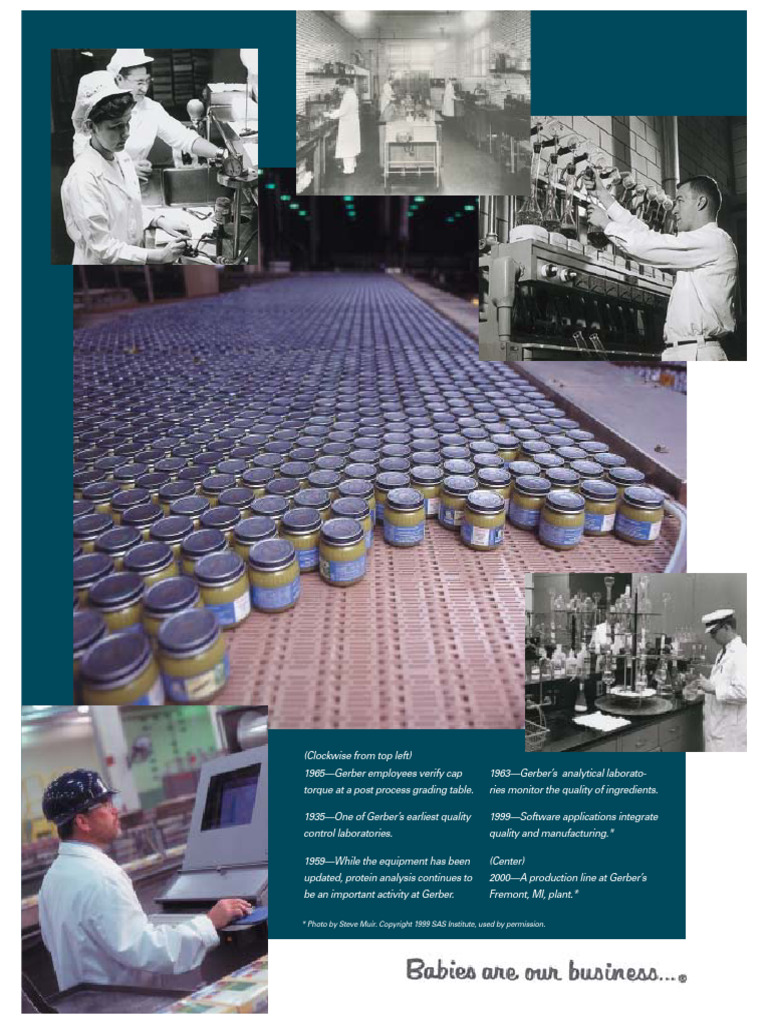 Gerber's Quality Journey and History | PDF | Novartis | Hazard Analysis ...