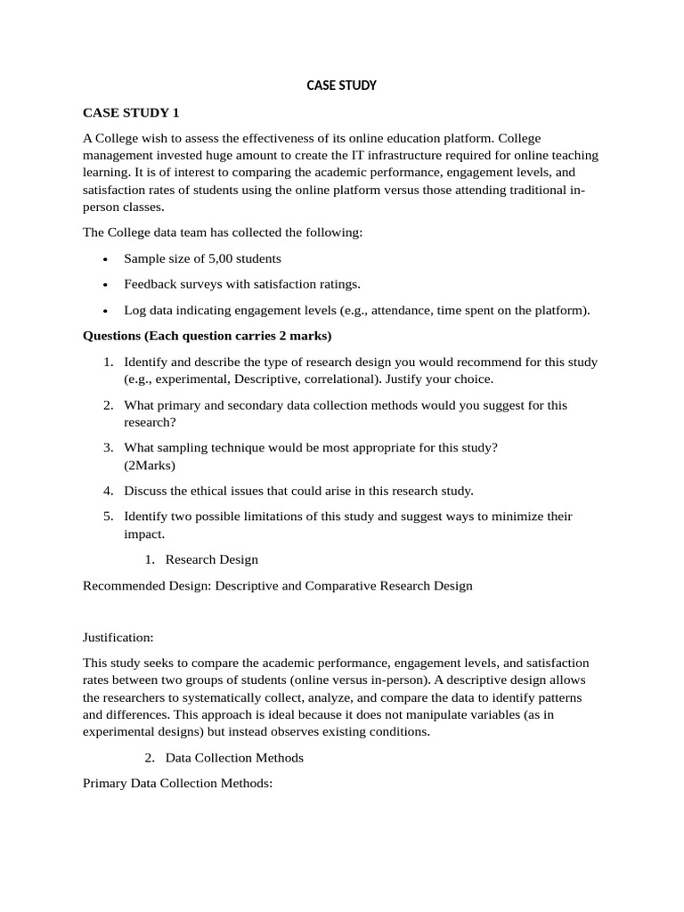 Research Methodology Assignment - Khushi | PDF | Sampling (Statistics ...