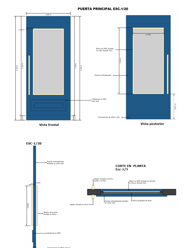 Detalle de Puerta | PDF