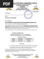 Wakata Mock Circular 2025 | PDF