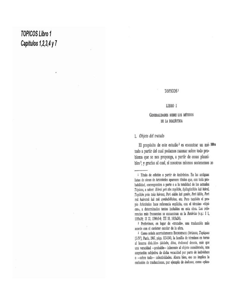 TOPICOS Libro 1 Cps 1-4 y 7 | PDF