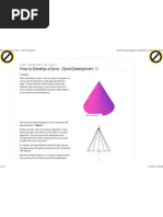 Cone Layout Development by Marking and Calculation Method With Practical Example | PDF ...