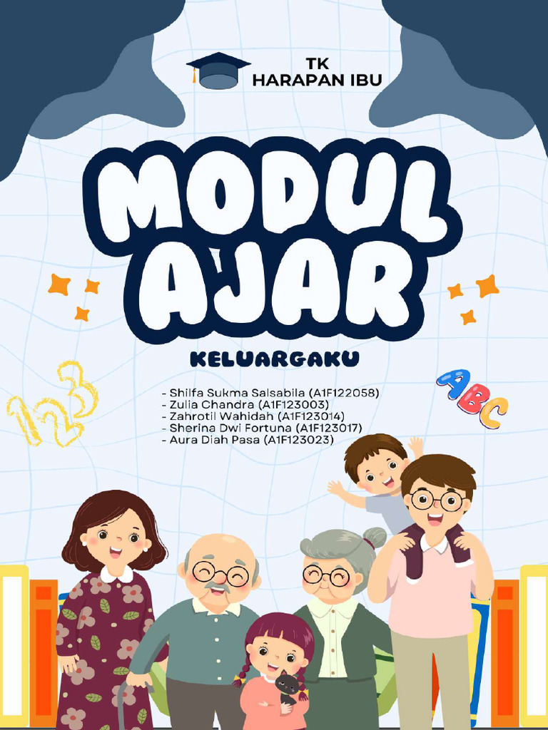 Biru Ilustrasi Modul Ajar A4 | PDF