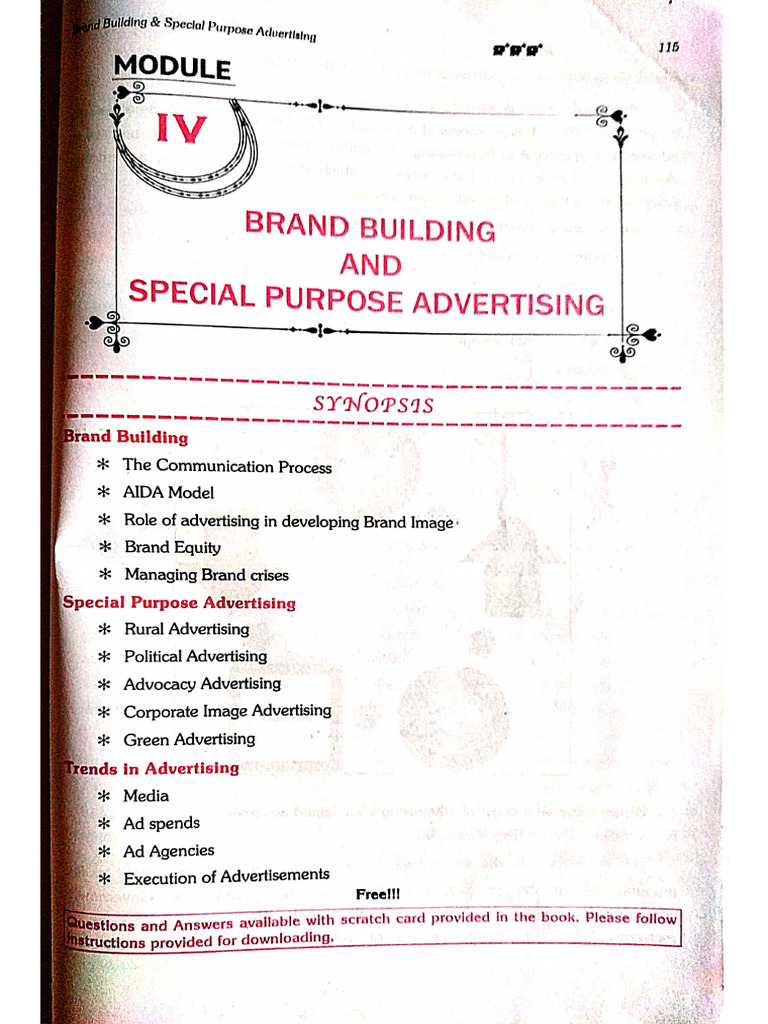 Advertising(Module 4) | PDF