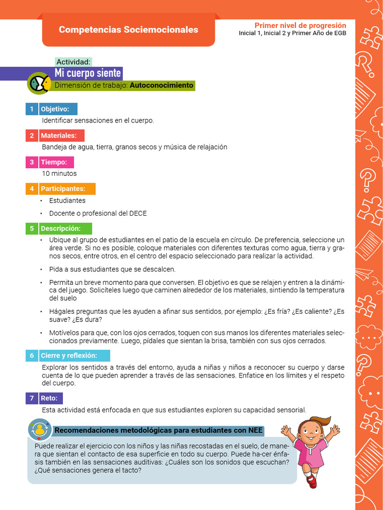 3 Mi Cuerpo Siente | PDF