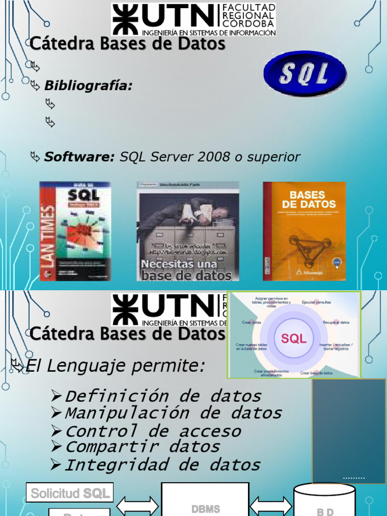 BD - SQL 1 - 2023 | PDF | SQL | Datos