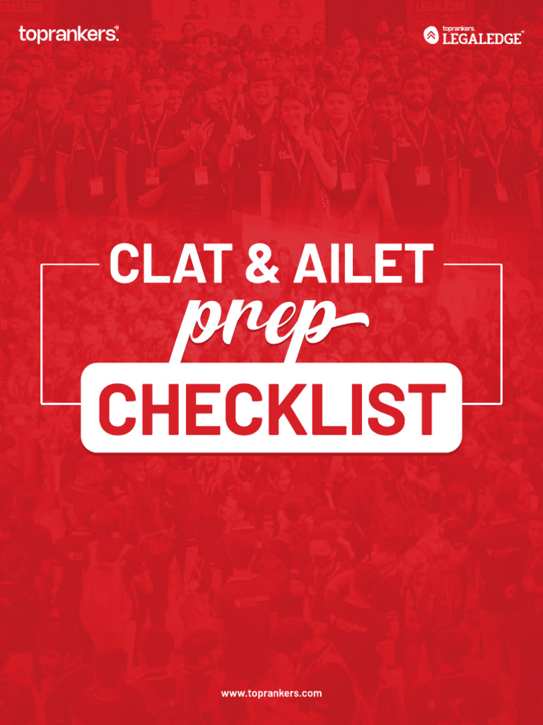 Clat Ailet Prep Checklist 2025 0289b3857614e | PDF