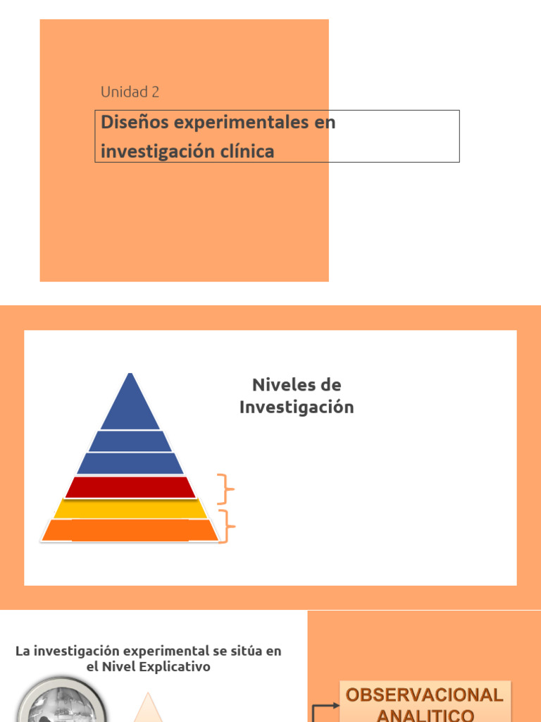 4 Diseños Experimentales | PDF | Ensayo clínico | Experimentar