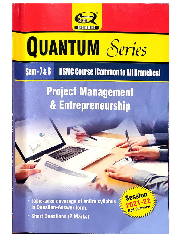 Quantum Project Management Entrepreneurship | PDF