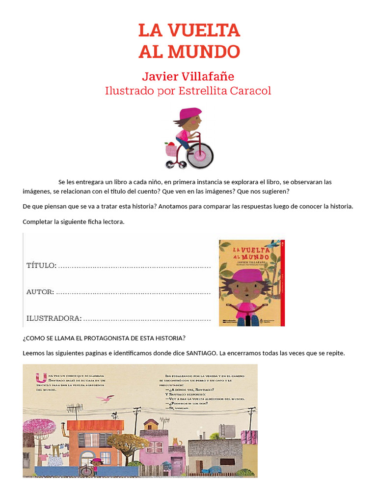 Actividades de Lectura para Niños | PDF