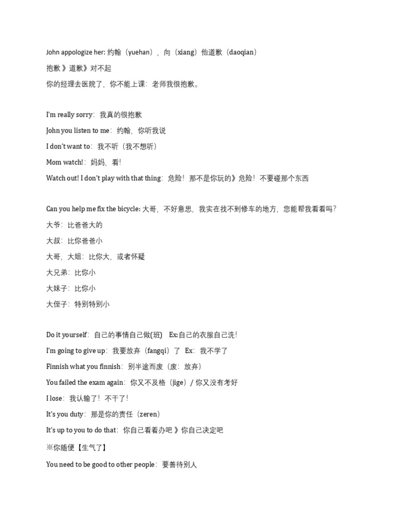 Chinese Translate | PDF