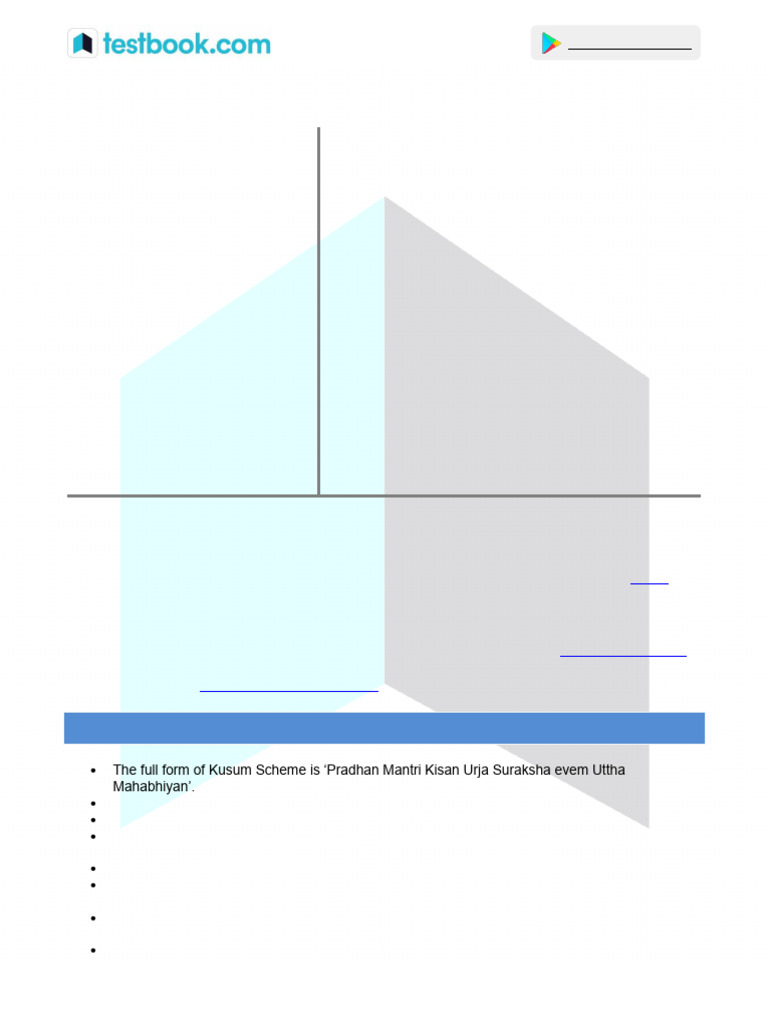 Kusum Scheme Government Schemes Notes For Upsc Ias Exam 64e47724 | PDF ...