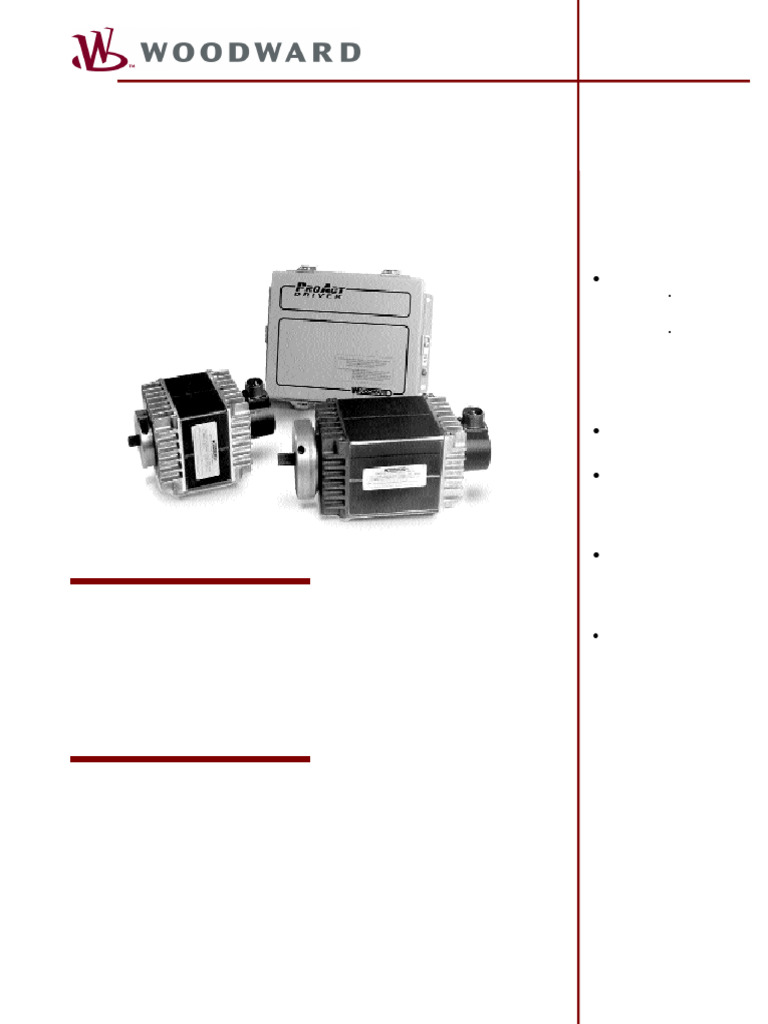 Woodward Gamme Proact Iii Iv - Product Information - e - 250422 ...