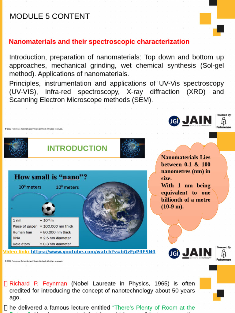 Spectroscopic Characterization of Nanomaterials | PDF | Nanotechnology ...