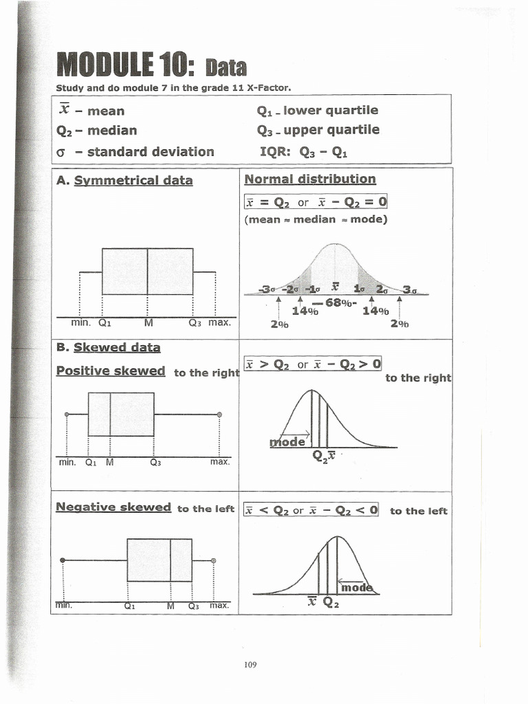 Module 10 - Data Handling | PDF | Descriptive Statistics | Statistical ...