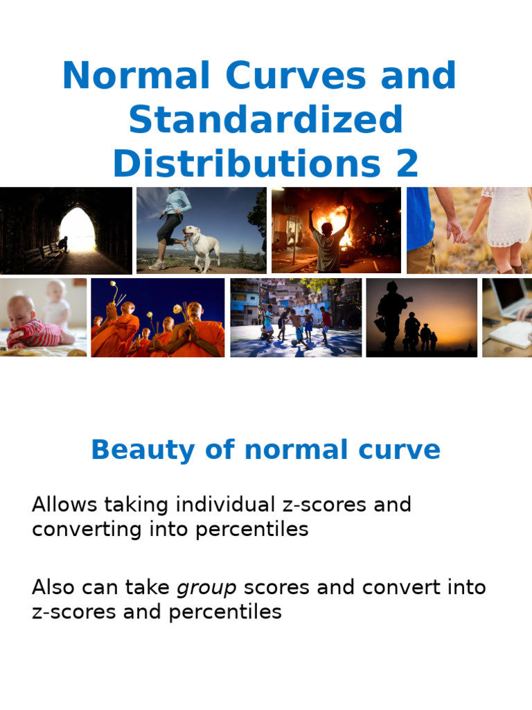 Normal Curves and Standardized Distributions 2 | PDF | Normal ...