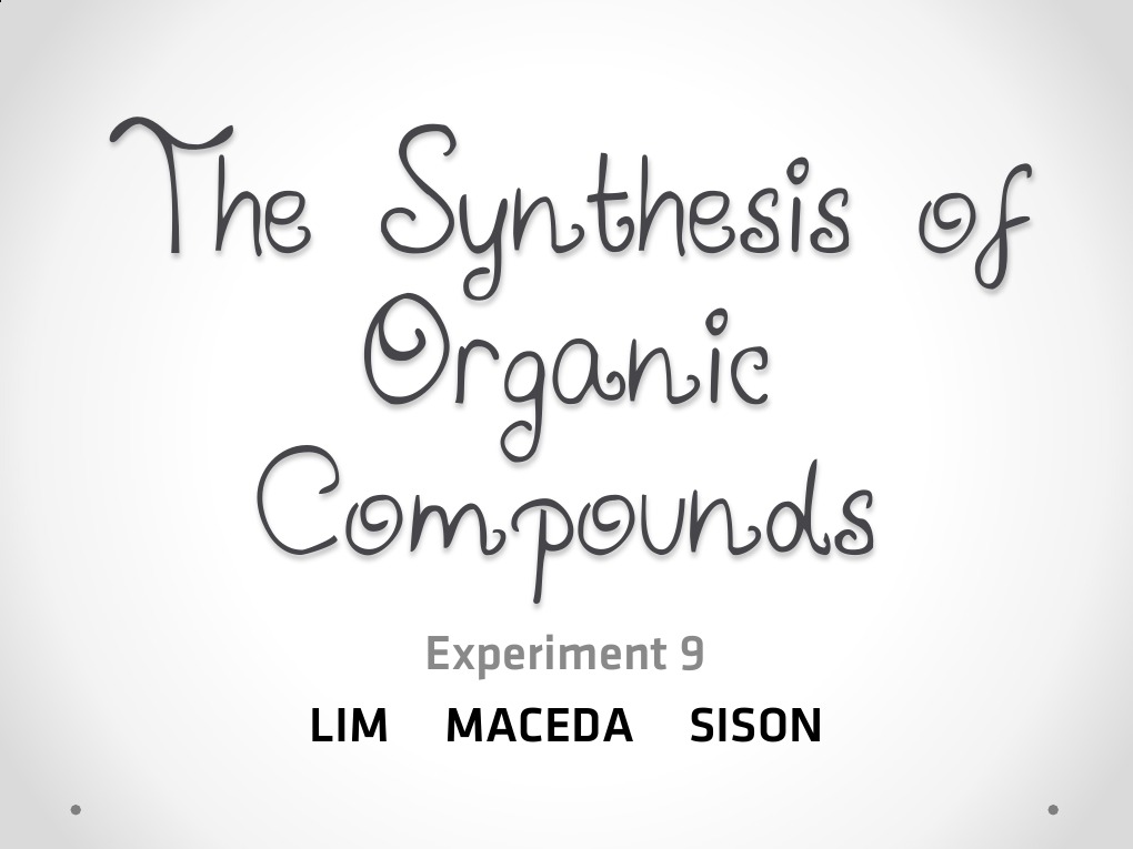 Organic Compound Synthesis Techniques | PDF | Acid | Properties Of Water