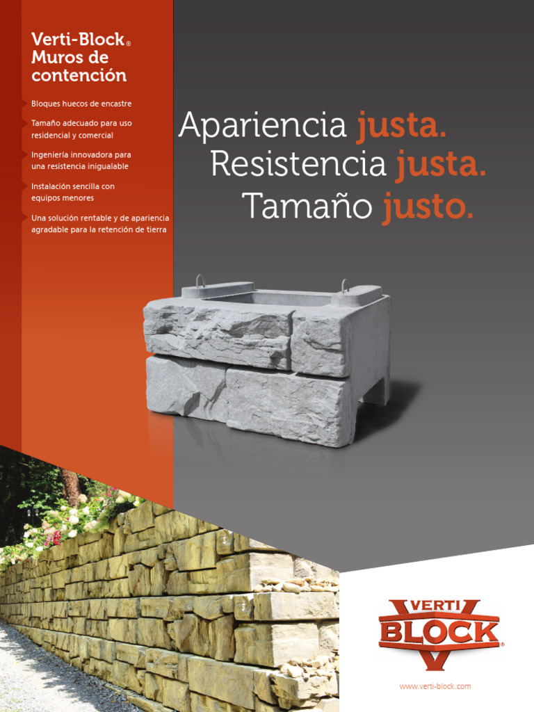 Verti Block Brochure SP F | PDF