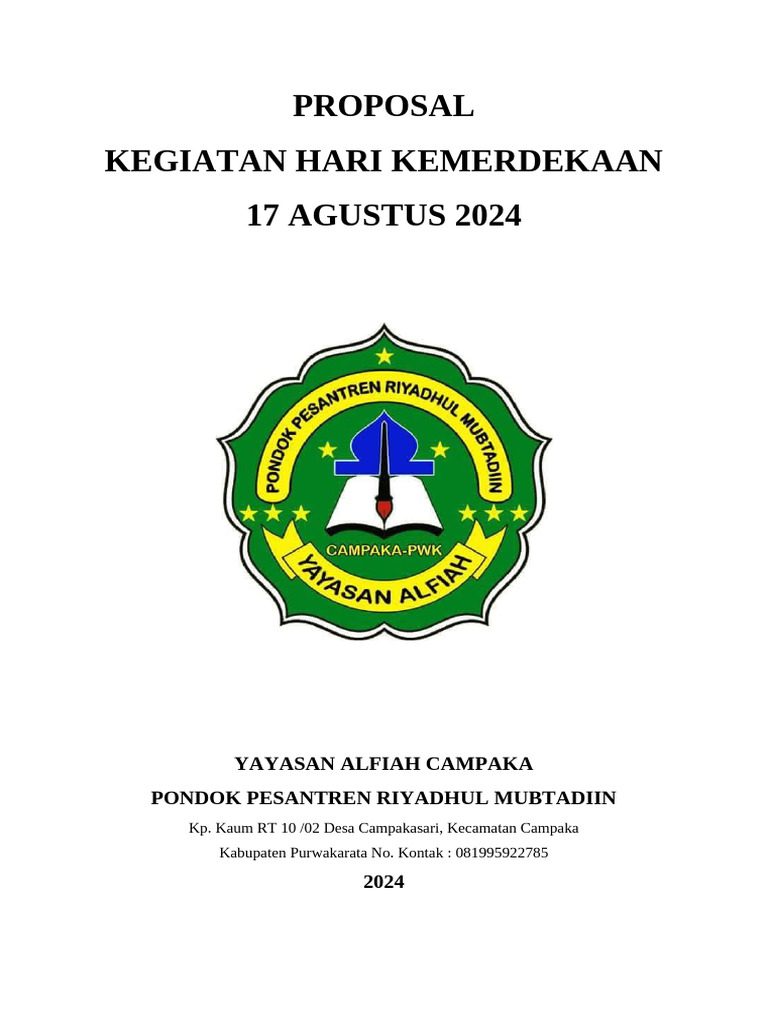 Proposal 17 Agustus | PDF