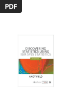 (Ebook PDF) Discovering Statistics Using IBM SPSS Statistics 4th PDF ...