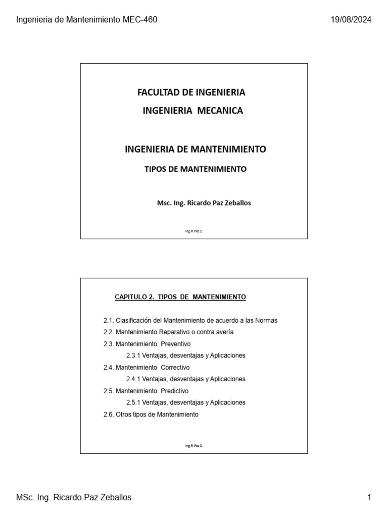 MEC 460 Cap 2 | PDF | Ingeniería de confiabilidad