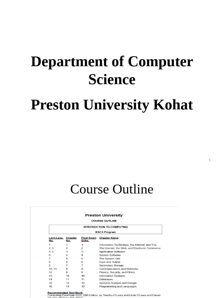 ICT Chap#01 | PDF | Microcomputers | Computer Hardware