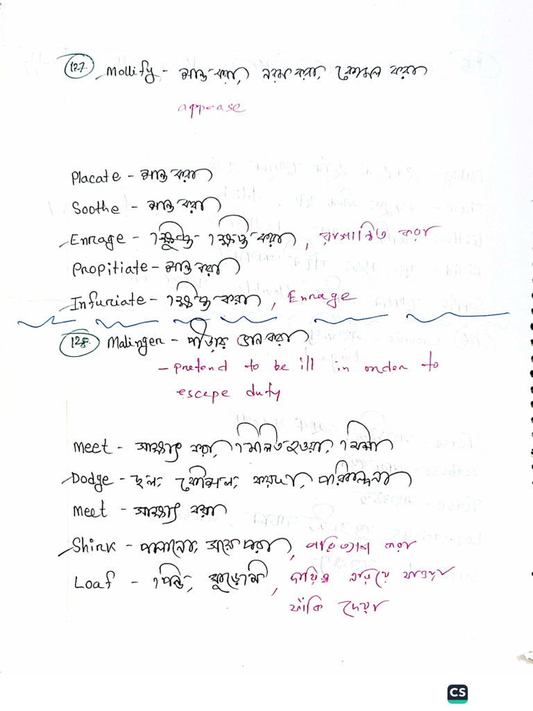 Mollify and Malingerer | PDF