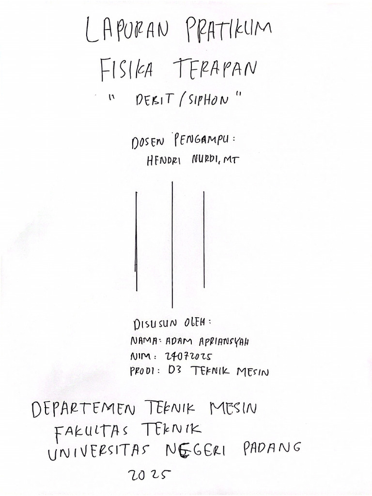 Laprak Fisika Debit | PDF