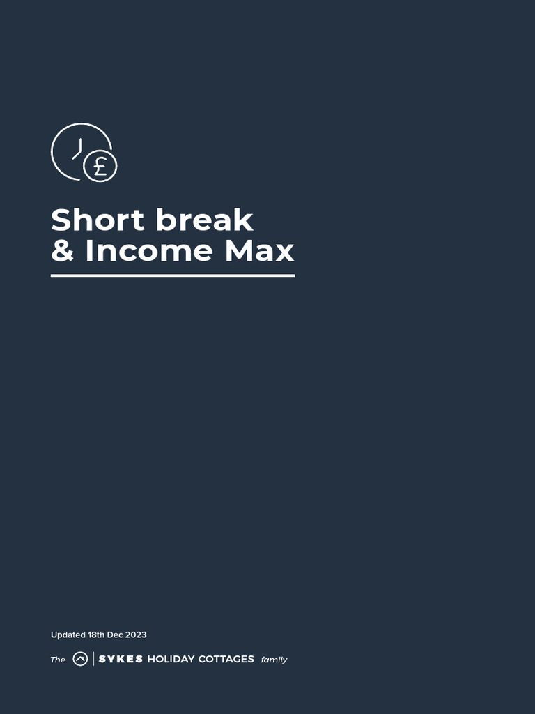 Short Break and Super Income Maximisation | PDF | Demand | Prices