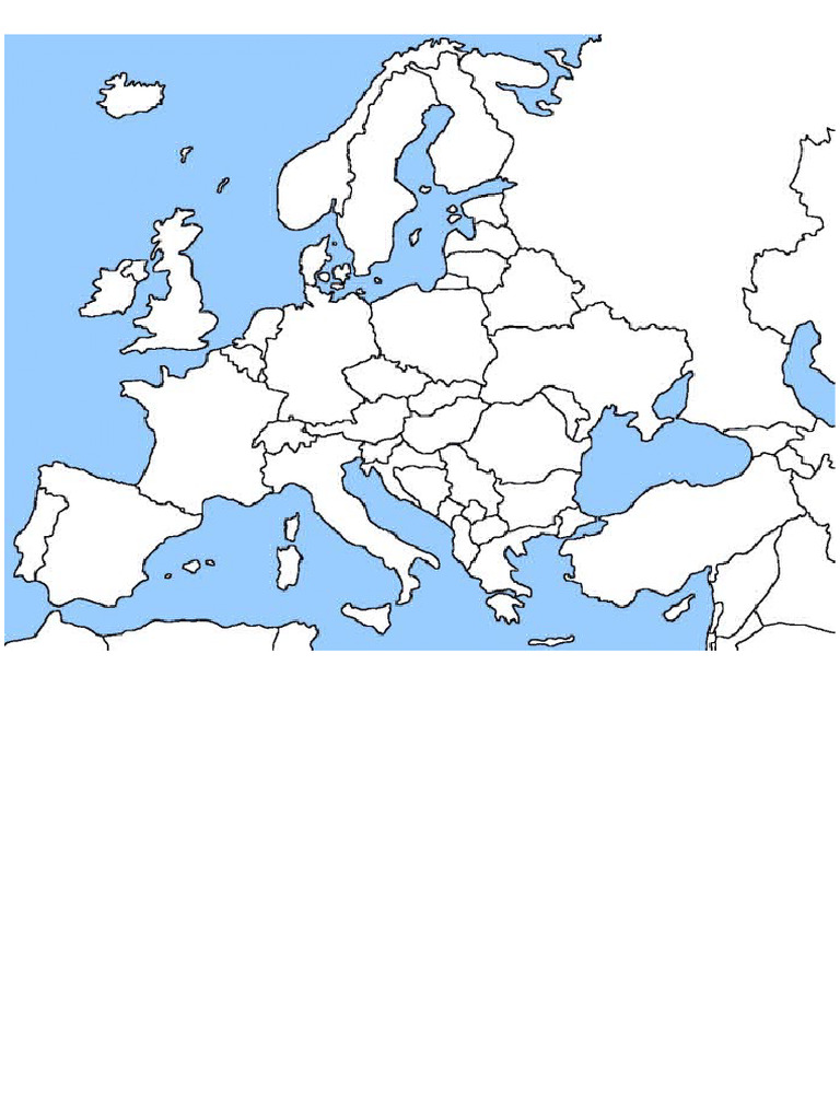 Mapa Europy | PDF