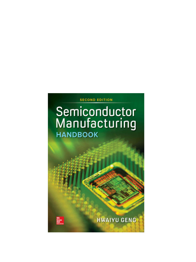 Semiconductor Manufacturing Handbook, Second Edition - Ebook PDF PDF Download | PDF | Integrated ...