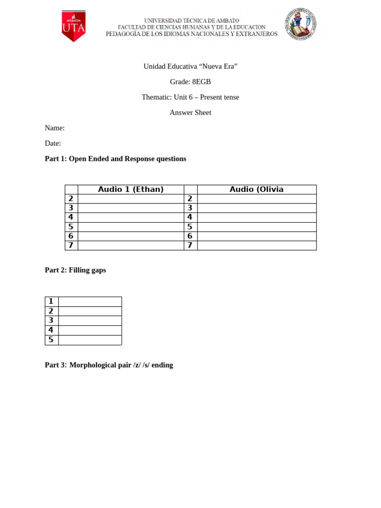 Group 9_ Answer sheet 1.pdf | PDF