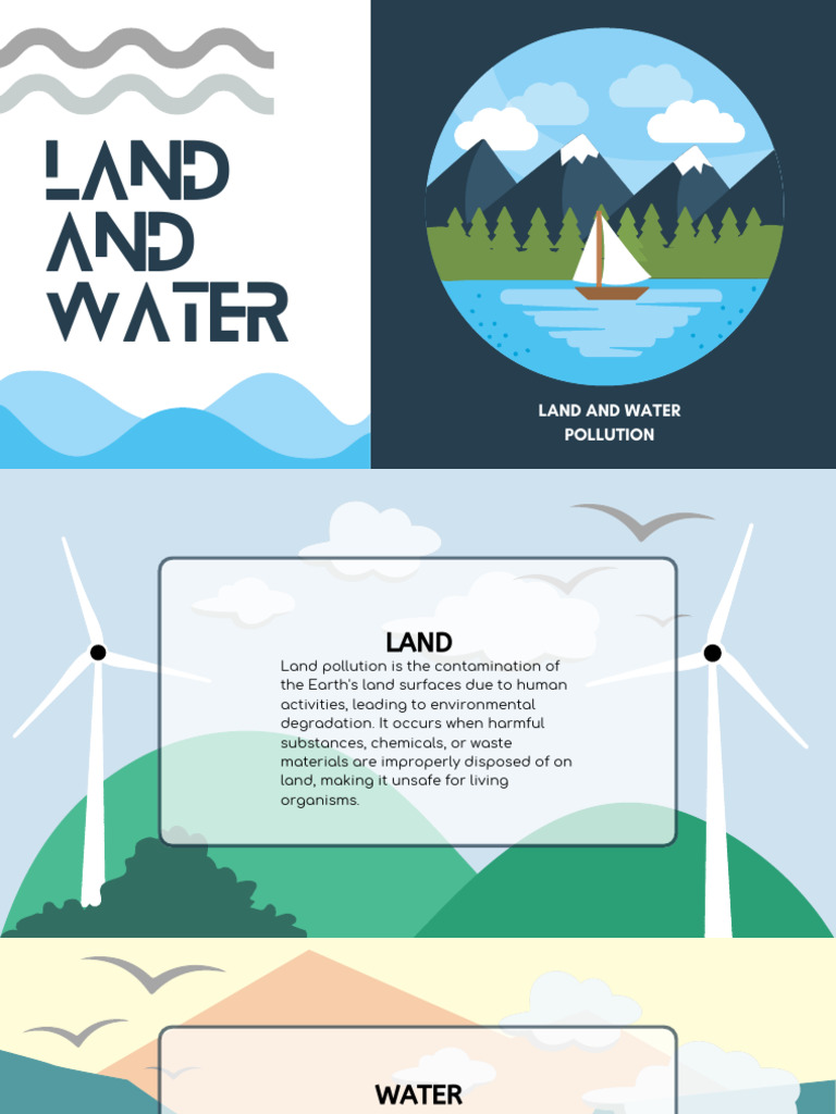 Land and Water Pollution | PDF | Water Pollution | Eutrophication