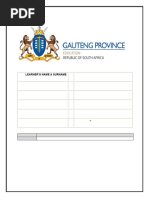 Maths Project Grade 6 | PDF