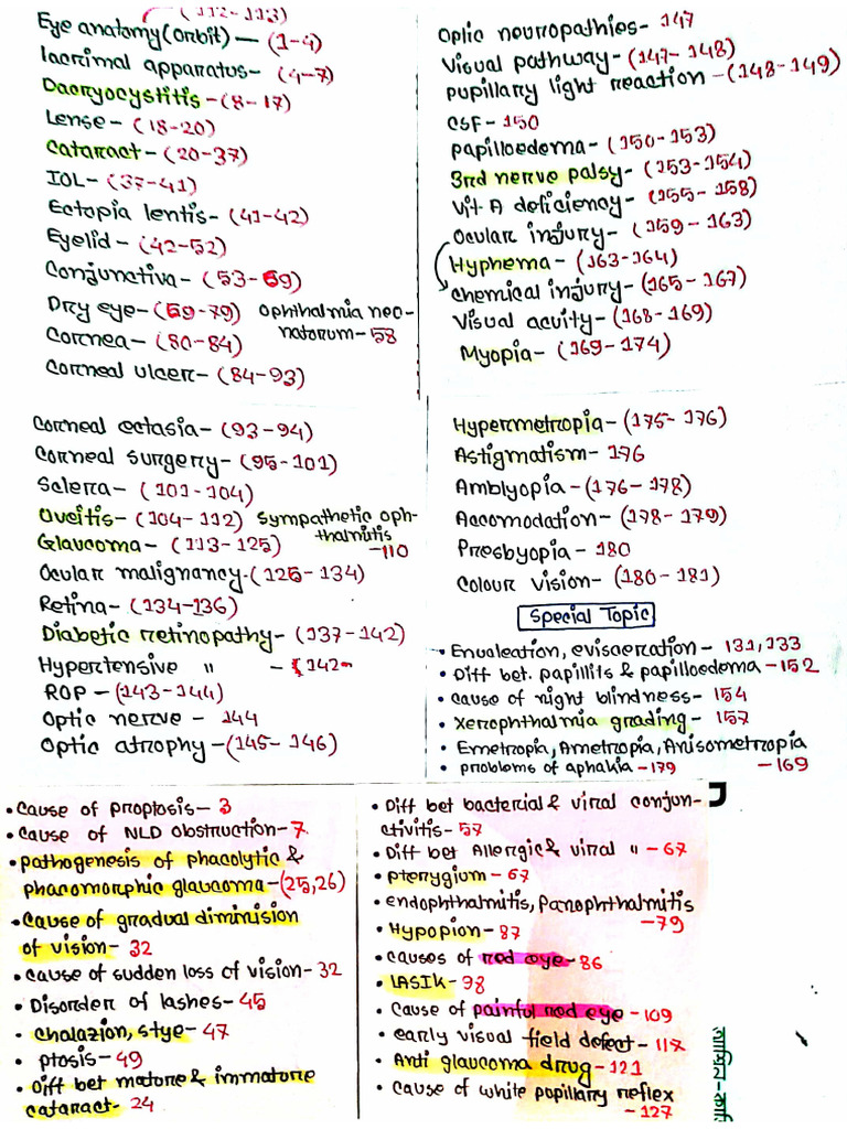 Bmi Note Eye | PDF