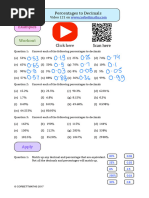 FDP Conversion Exercises | PDF | Arithmetic