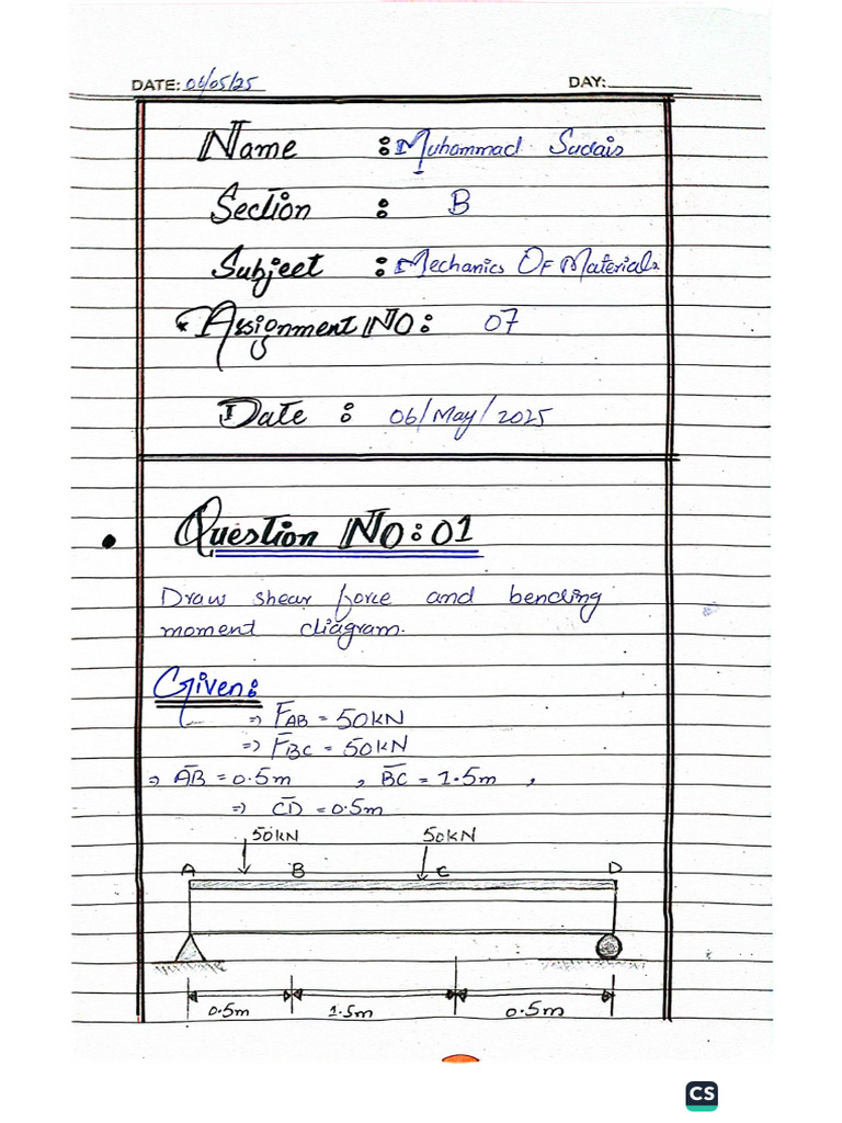 Assignment No 7 | PDF