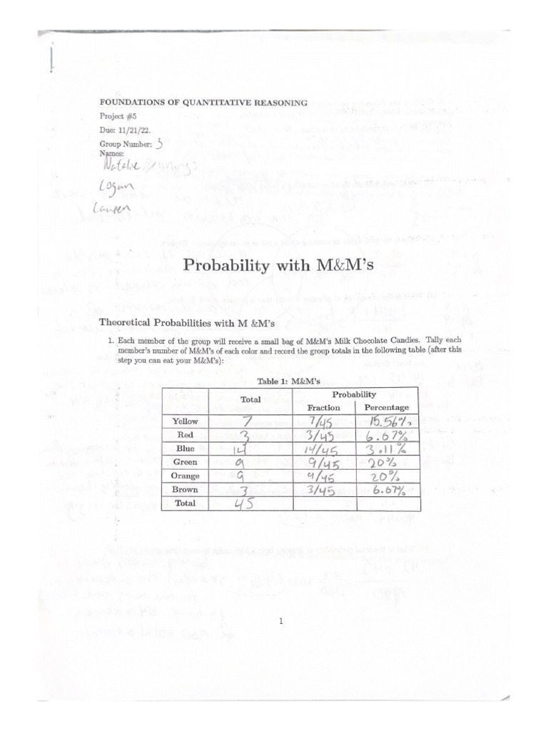 FOUNDATIONS OF QUANTITATIVE REASONING | PDF