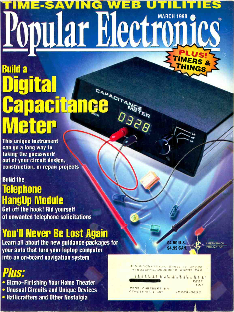 Pe 1998 03 | PDF | Telecommunications | Information And Communications ...