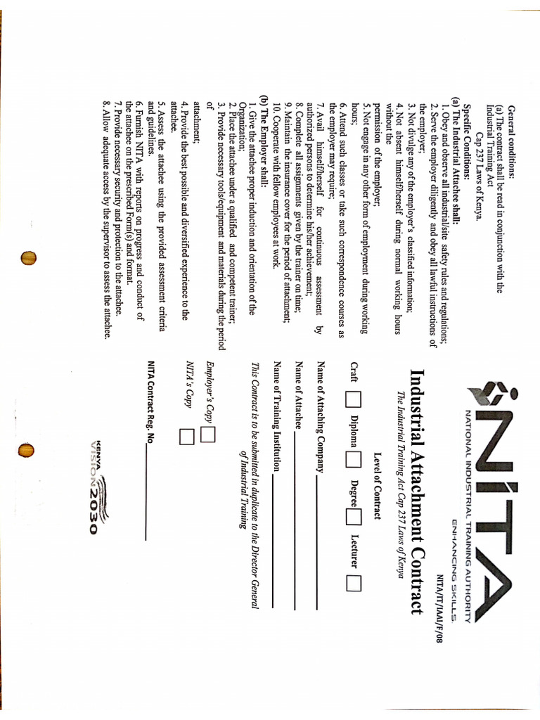 Nita Form Signed | PDF